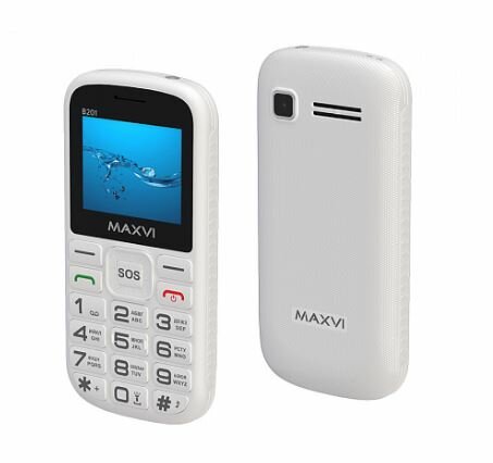 Сотовый телефон MAXVI B201 белый