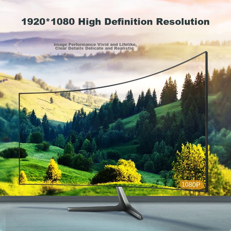 Lulian Engineering-Grade VGA Cable, High-Definition Video Data Adapter, for Desktop And Laptop Computers, Connecting to Monitors, Projectors, And TVs, Signal Cable, 3+6 Copper Core, 1.5 Meters, 11630