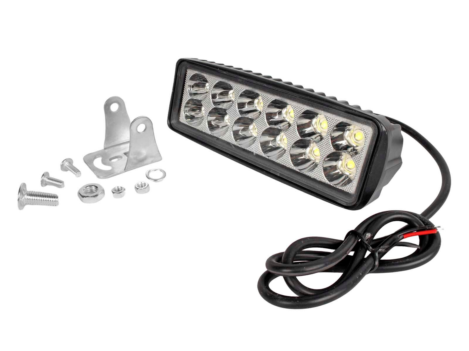 Фара рабочего света 158х70х51мм, 36 Вт, 12-24V, LED MEGAPOWER M-370-30-022