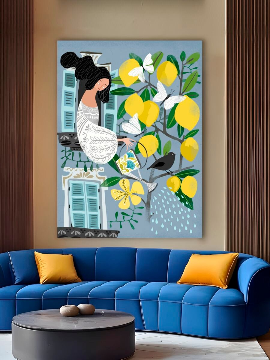 Картина на стену для интерьера от бренда Pechat Vip из категории Вдохновение 50х70 см.