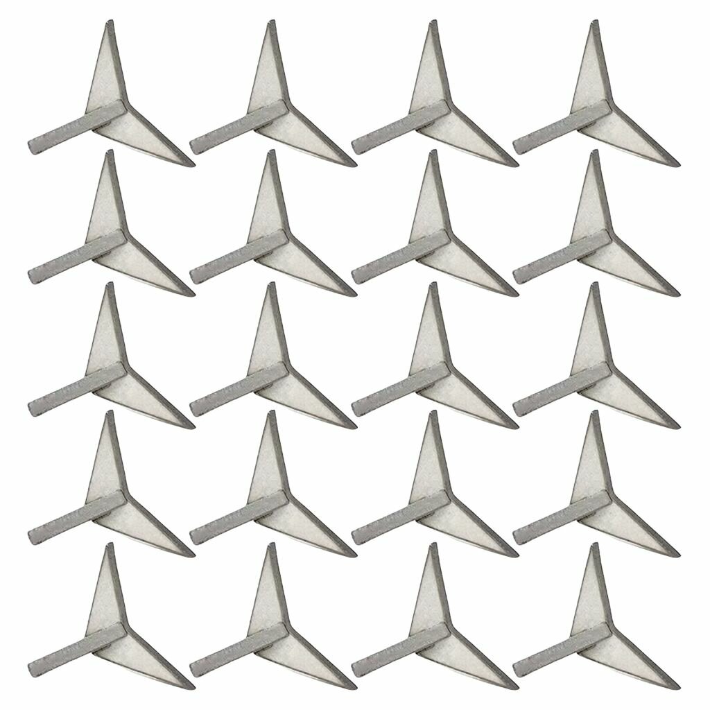 20 шт. Шипы для шин Портативные треугольные гвозди Автомобильные шины, - 4.5 cm