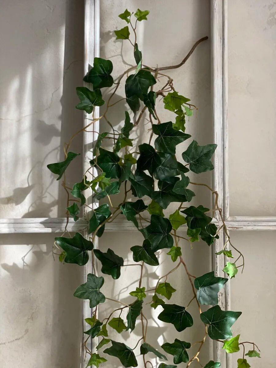 Искусственное свисающие растение лиана Плющ Виноград