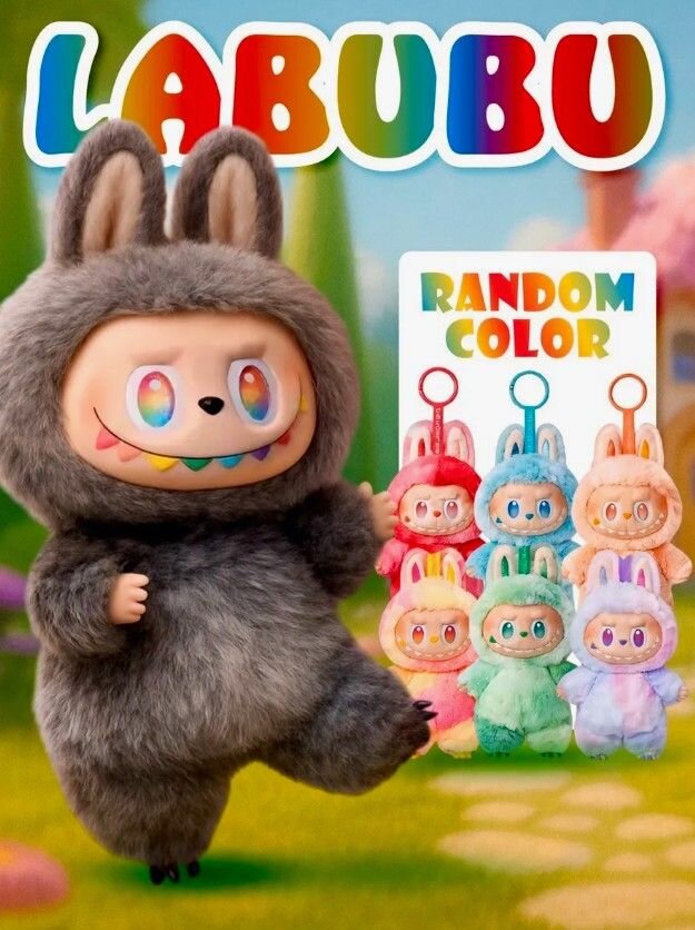 Мягкая игрушка подарок Лабубу / Labubu Игрушка лабубу брелок