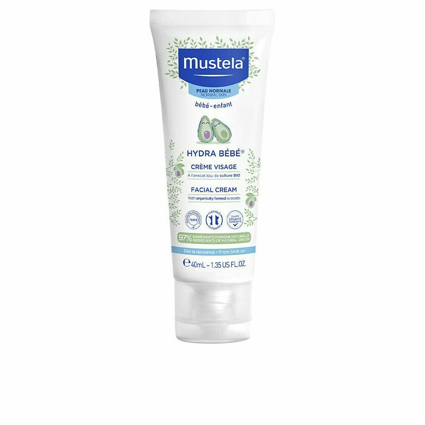 Mustela Hydra Bebe - Крем увлажняющий для лица 40 мл