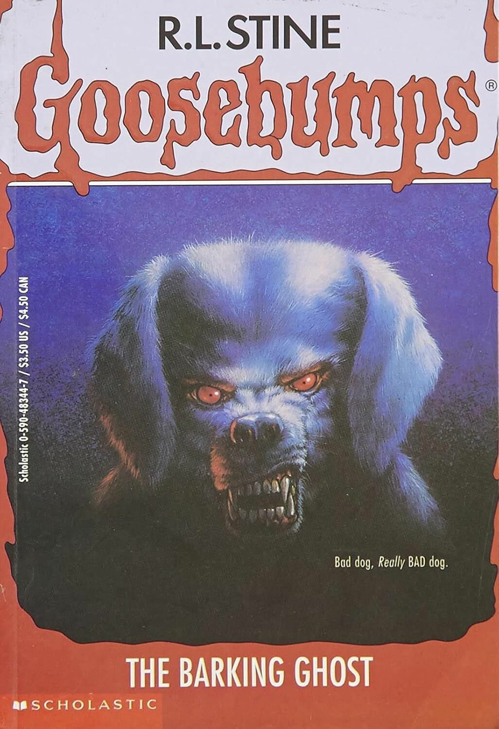 The Barking Ghost (Goosebumps #32) Reprinted books