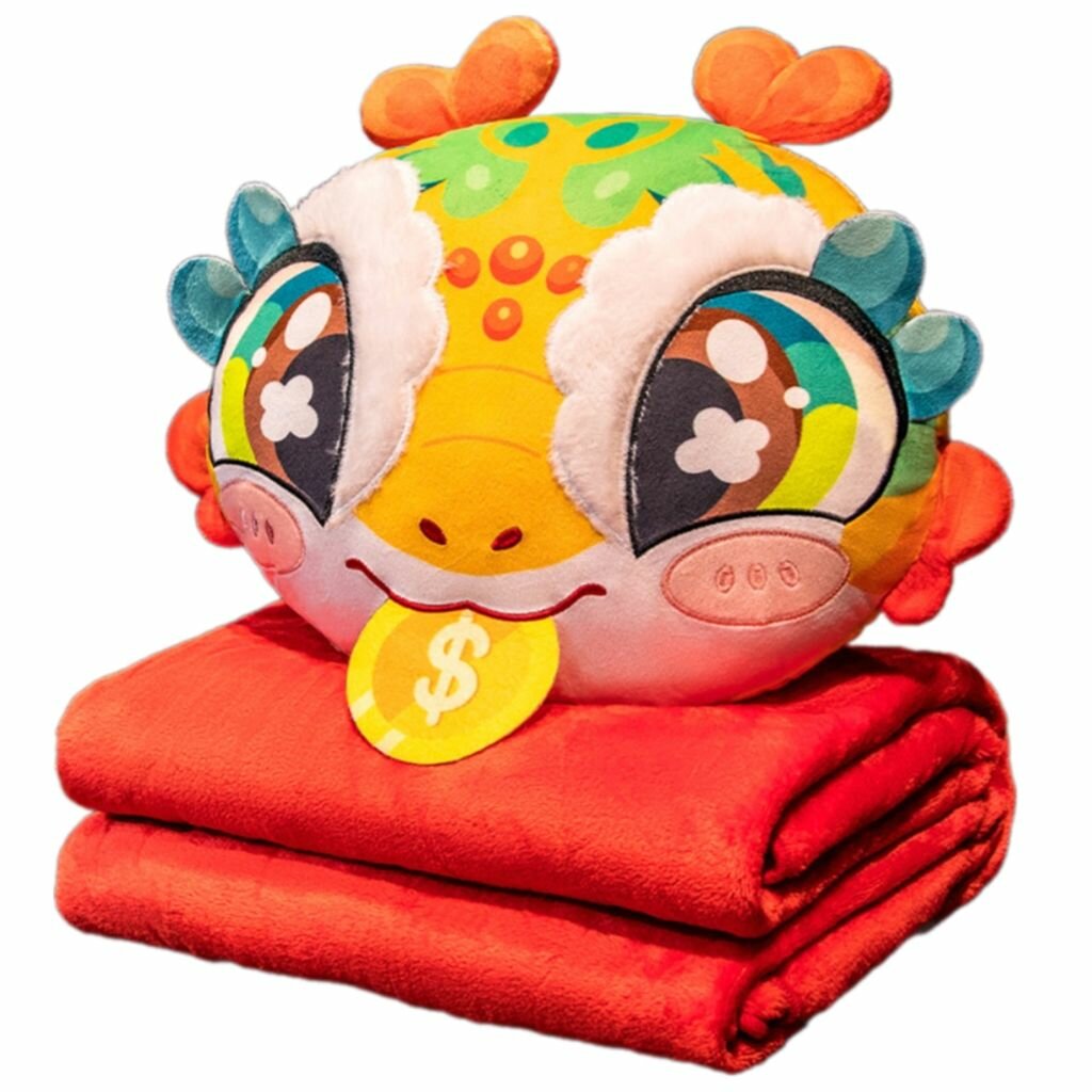 Год Змеи 2 в 1 Подушка Одеяло для сна