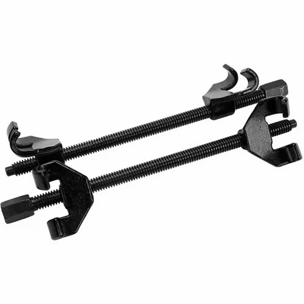 2шт 15-Дюймовый 380-мм Пружинный Компрессор С Термообработанной Резьбой Стержневая Стойка Компрессоров Набор Инструментов Для Снятия Подвески Установщика