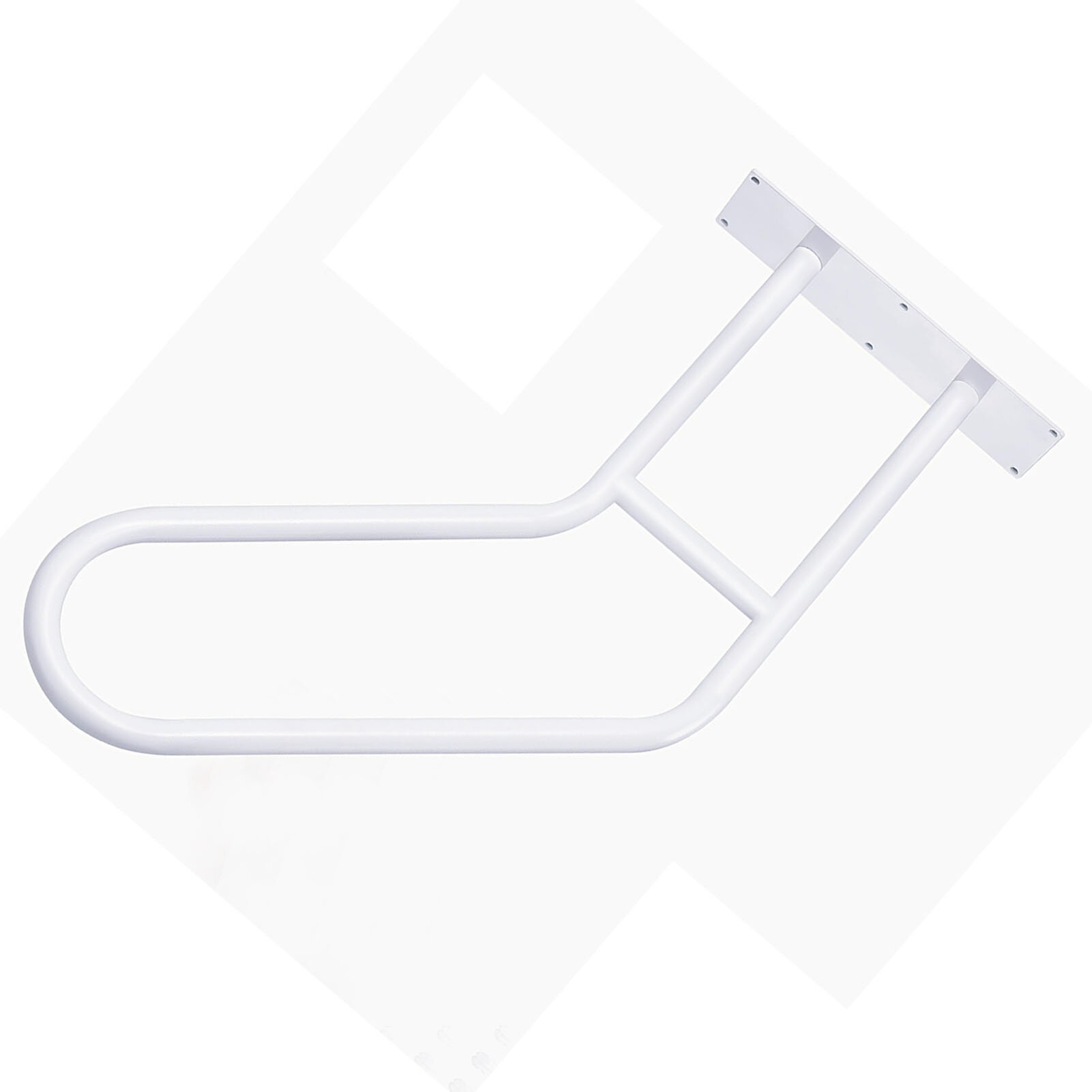 Уличные ступеньки поручни 1-3 ступени наружная крыльцо лестница U-образная настенное крепление поручни безопасности для пожилых людей с ограниченными возможностями белые