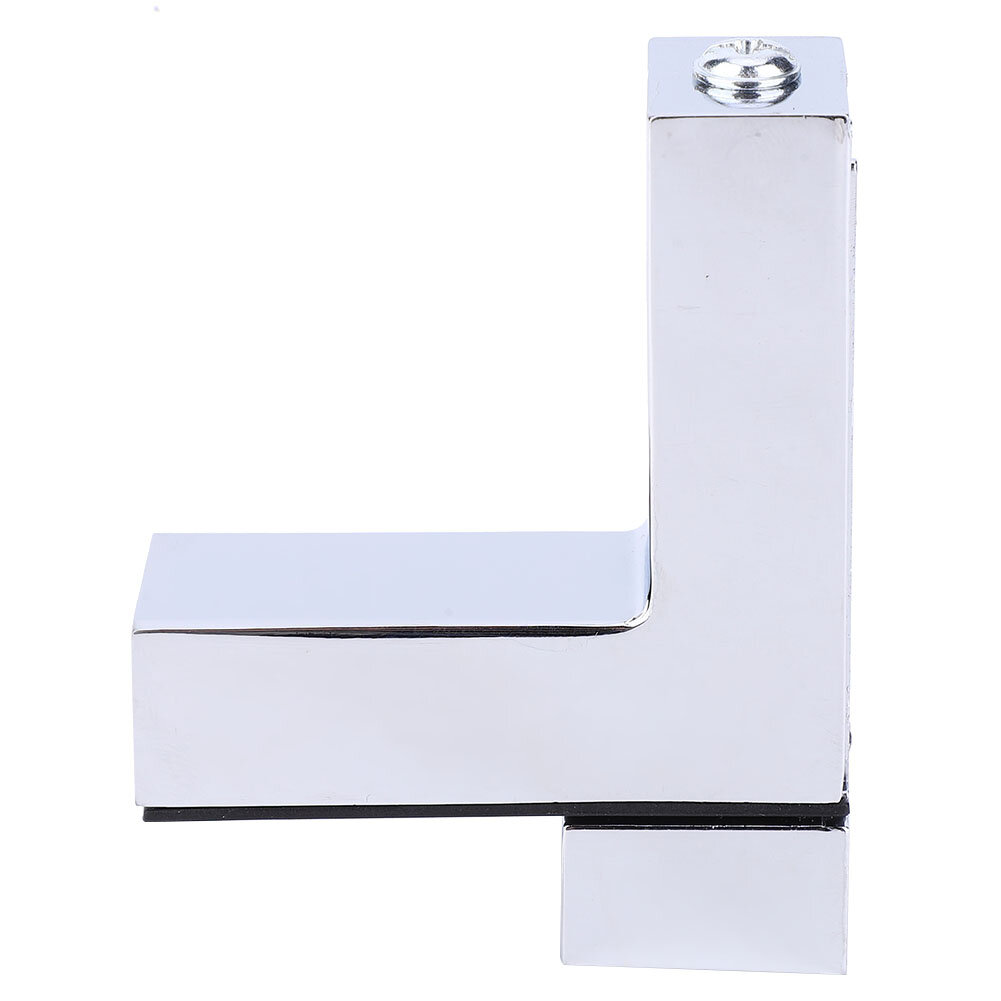 Утолщенная стеклянная полка с зажимом, регулируемая плата F-типа из цинкового сплава, фурнитура, аксессуары, глянцевая поверхность.