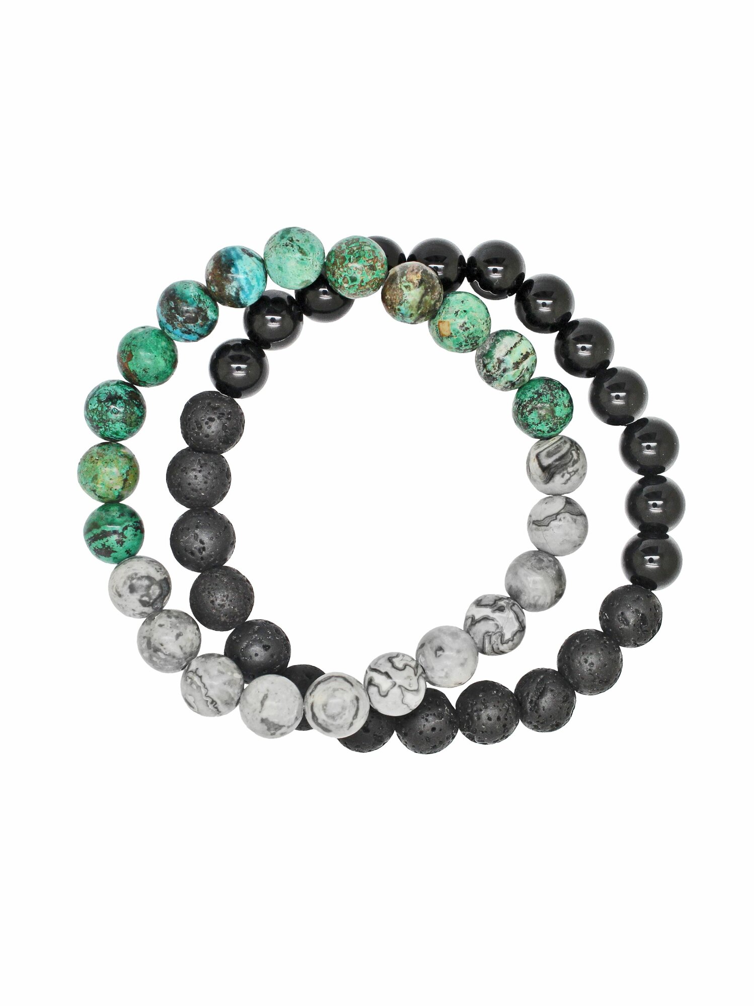 Комплект браслетов безопасность, мудрость, гармония и защита