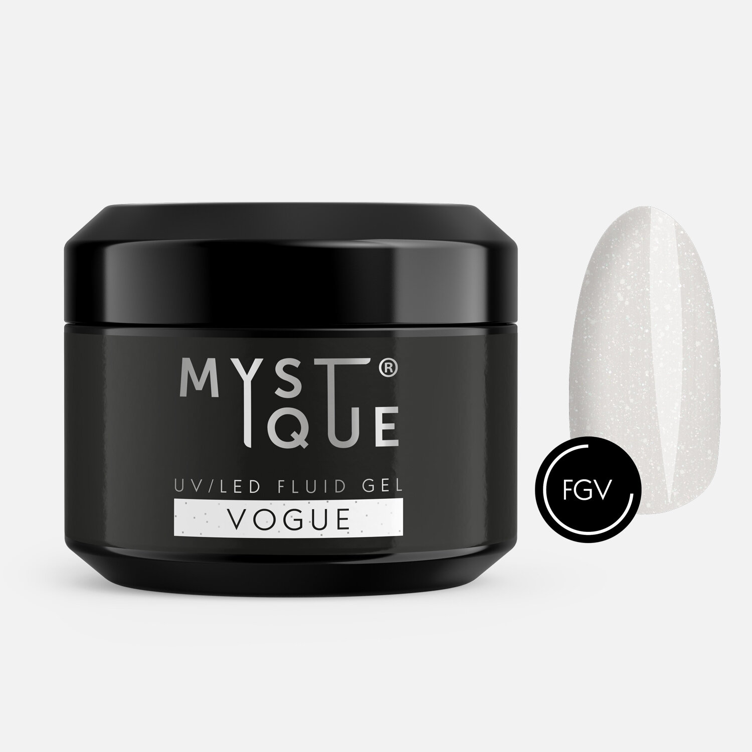 Моделирующий флюид-гель Mystique Fluid Gel Vogue 30 мл молочный