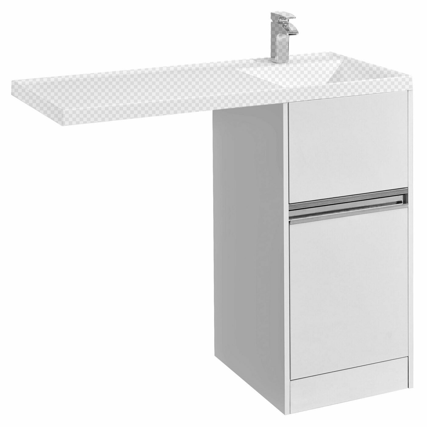 Тумба под раковину Акватон Лондри 40 1A236001LH010 правая