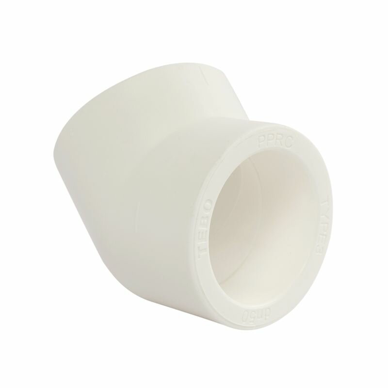 Угольник полипропиленовый 45 50 TEBO