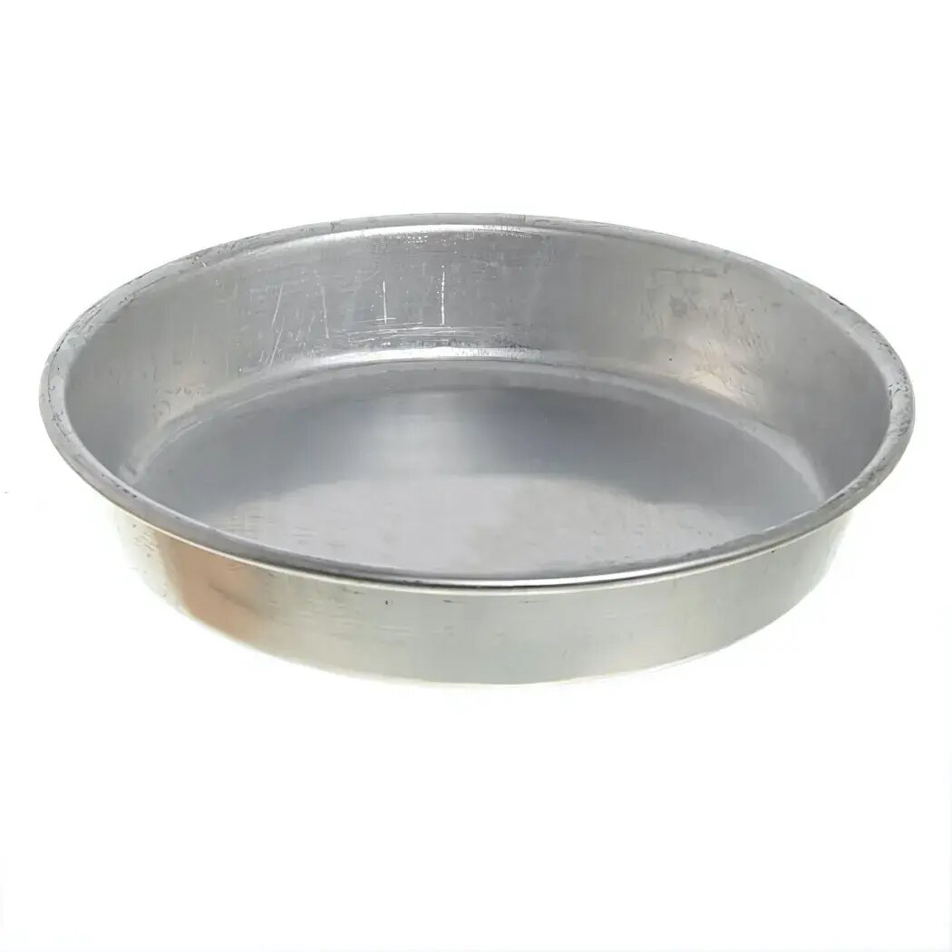 Походная алюминиевая тарелка 17х4,5см, легкая, прочная, компактная