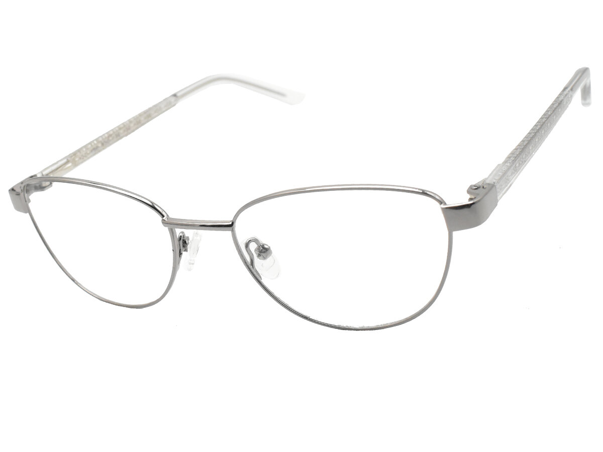 Оправа для очков BANISS BR5100 C02 пол Женский форма оправы Кошачий глаз цвет оправы Серебряный