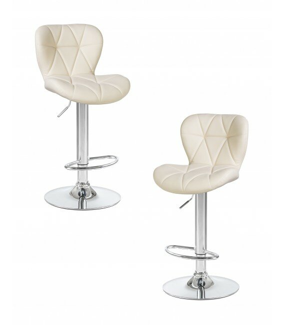 Набор 2 шт Стул барный DOBRIN BARNY, кремовый