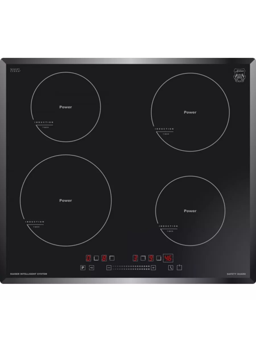 Индукционная варочная панель Kaiser KCT 6705 FI чёрного цвета