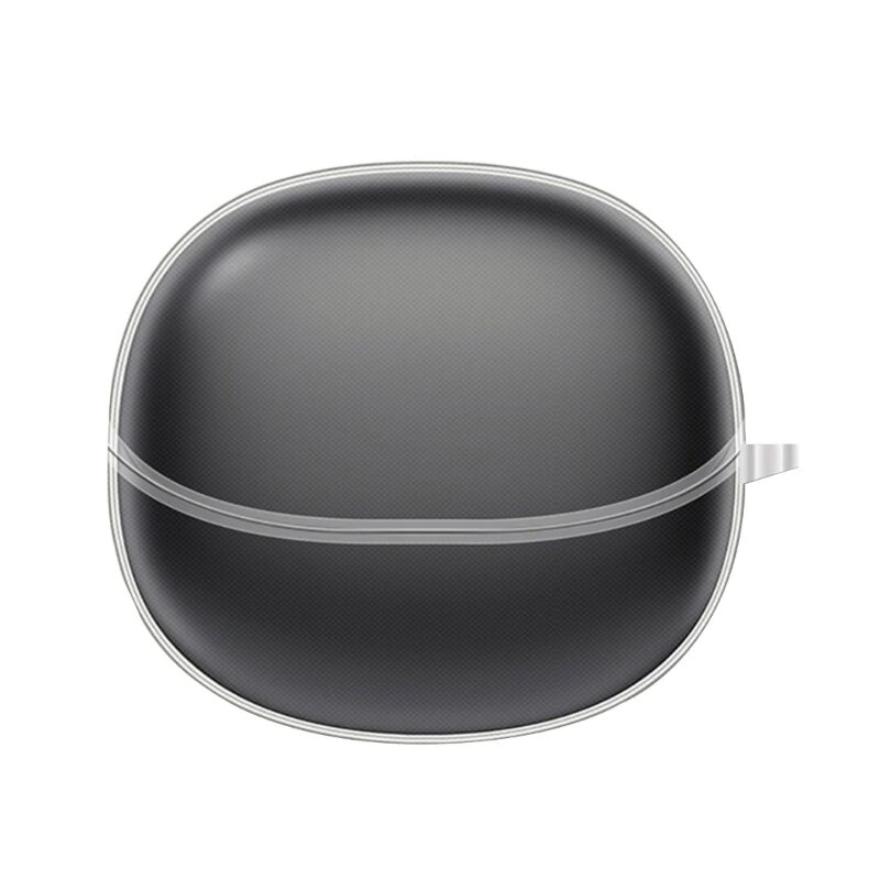 Прозрачный защитный чехол из ТПУ для беспроводных наушников QCY MeloBuds Pro, пылезащитный противоударный корпус, мягкий чехол