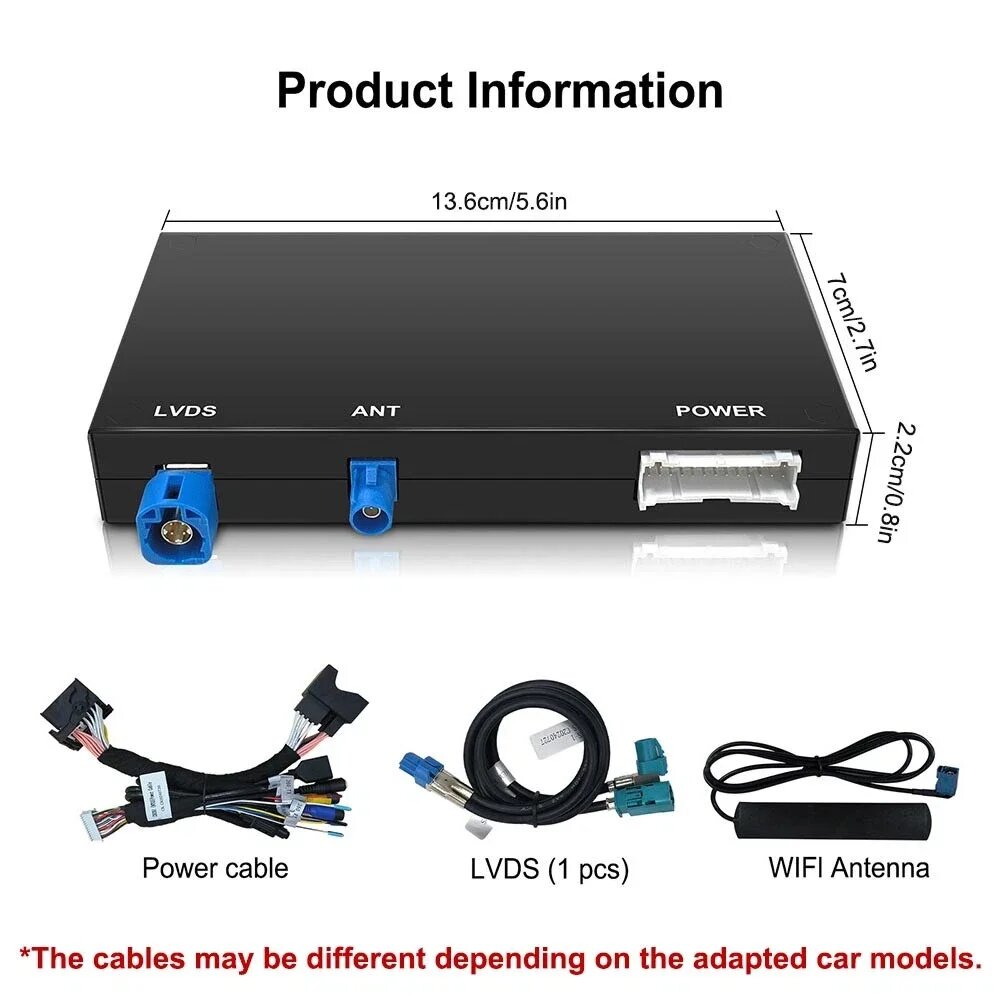 Беспроводной Carplay Android Auto для Land Rover/Jaguar/Range Rover/Evoque/Discovery