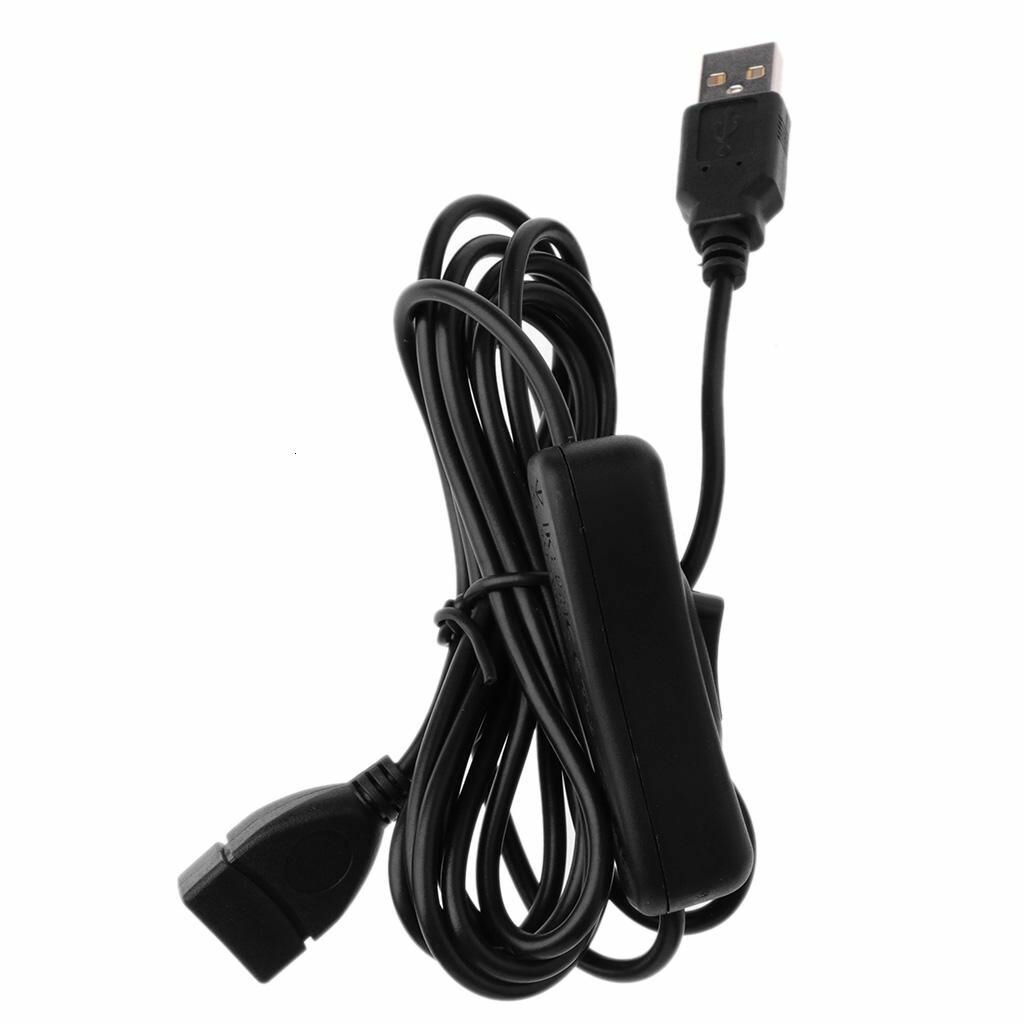 Удлинительный кабель USB от мужчины к женщине с переключателем-2 метра