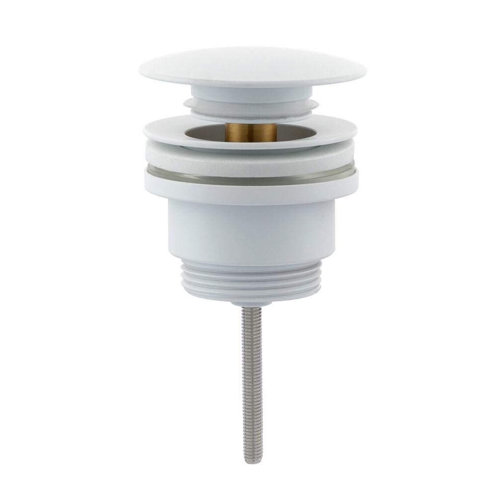 Донный клапан универсал. (Белый) GANZER GZ5709-F