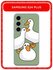 Чехол на Samsung Galaxy S24 Plus / Самсунг S24 Plus с принтом "Утиное трио"