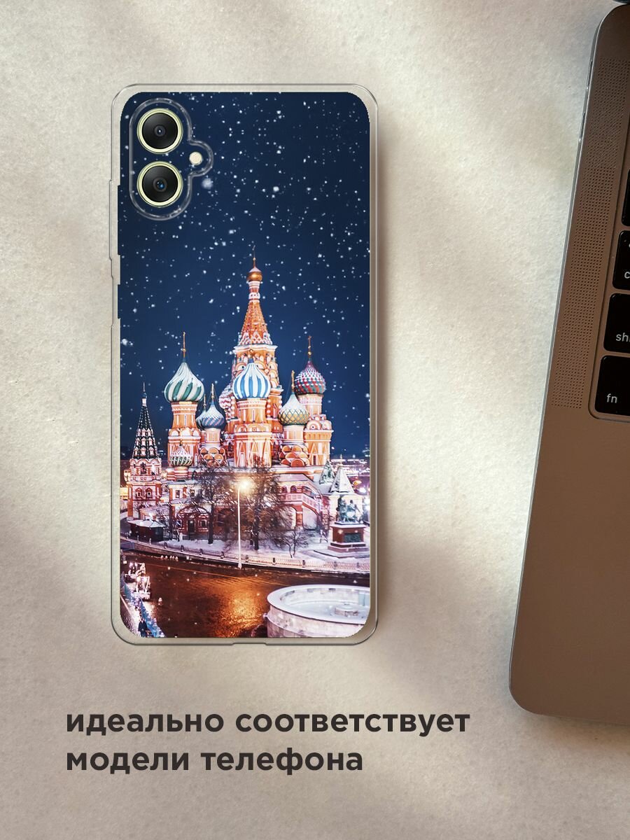 Чехол на Samsung Galaxy A06 / Самсунг Галакси А06 с принтом "Москва 1" — фото 1