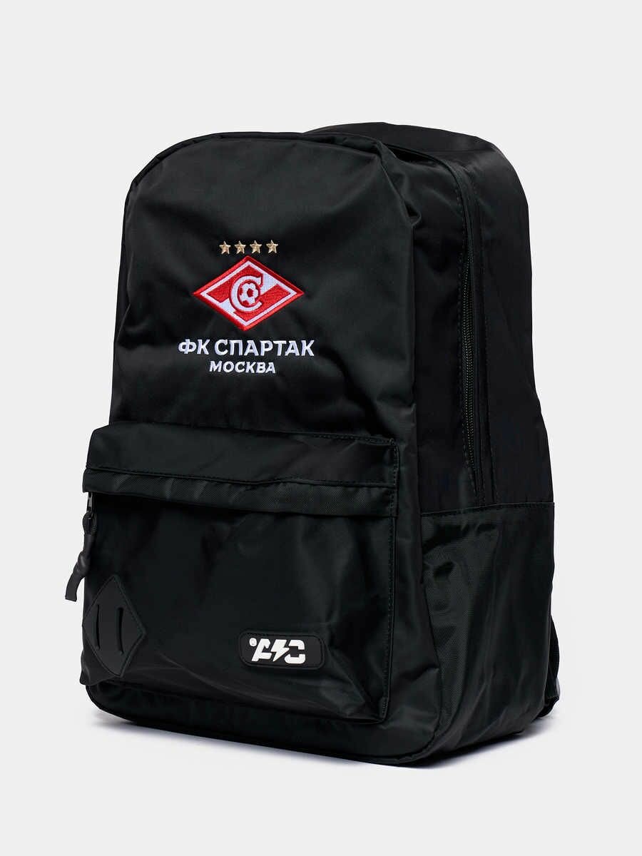 Рюкзак спортивный ФК Спартак Москва черный Атрибутика и клуб; городской