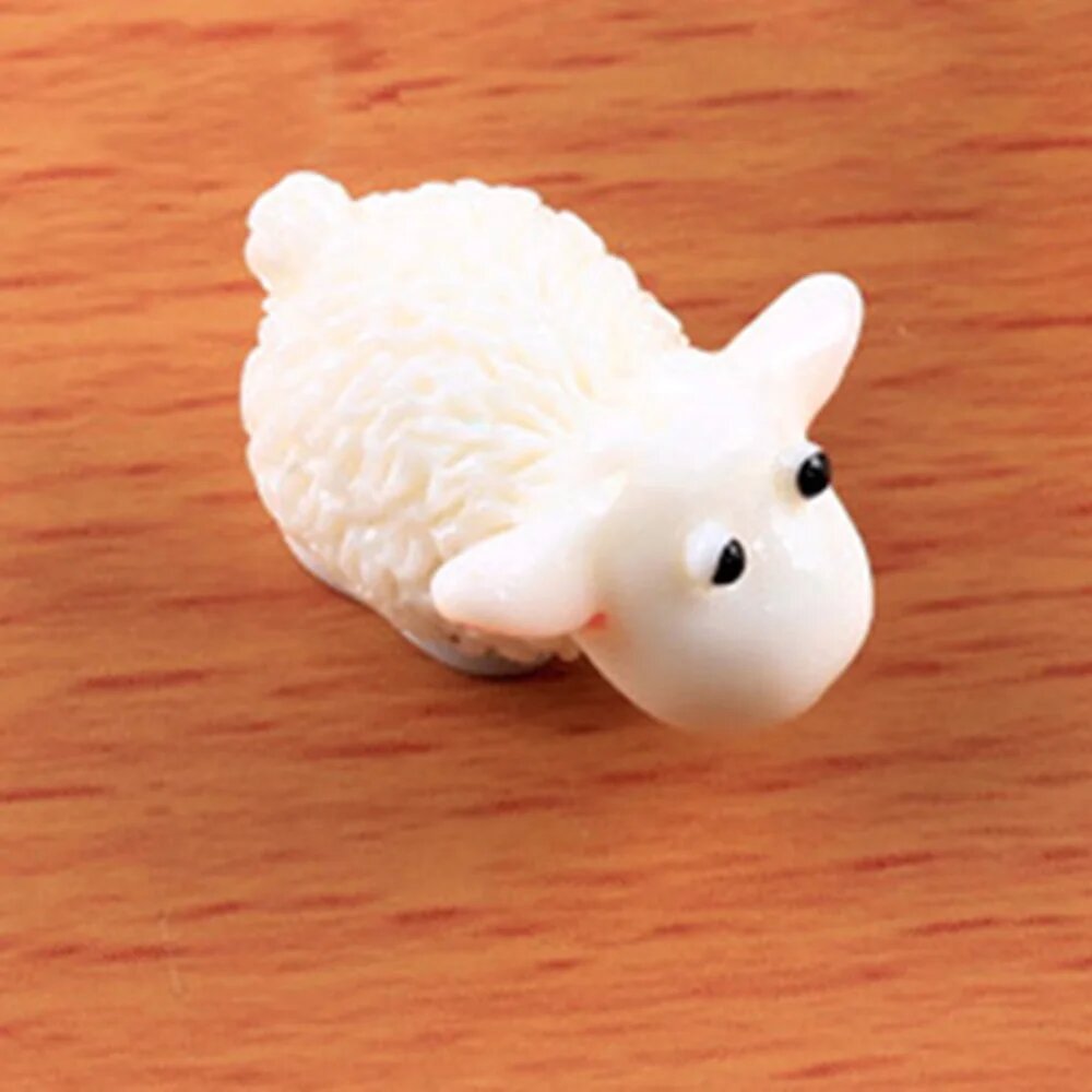 Миниатюрная фигурка овечки, 10pcs sheep B