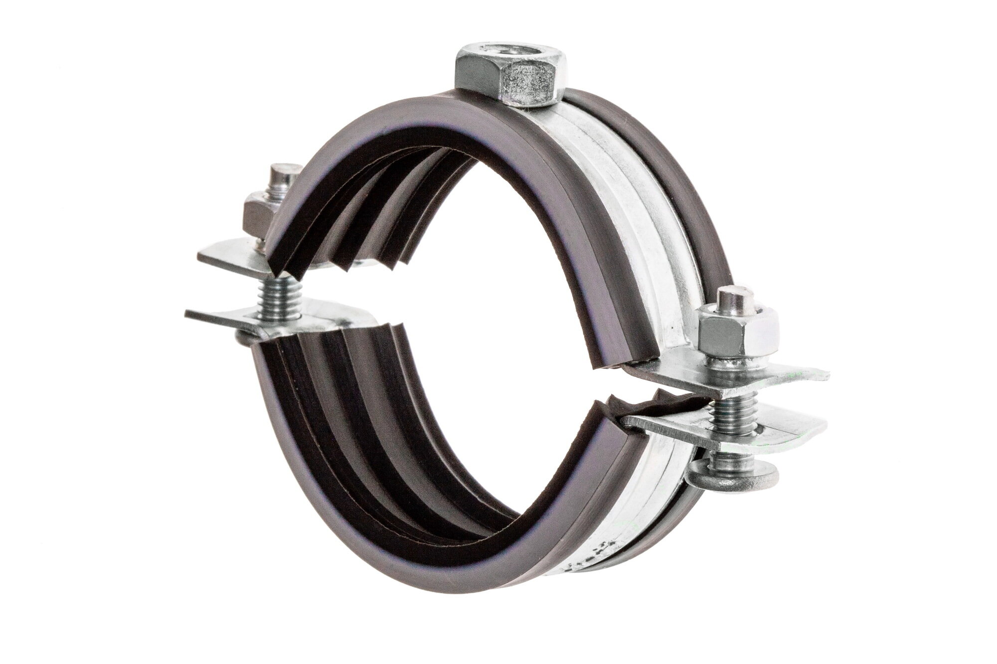 Хомут вентиляционный MAYER 125 - с резиновым профилем, М8. боковой винт 6x22 майер 15 0125 R1