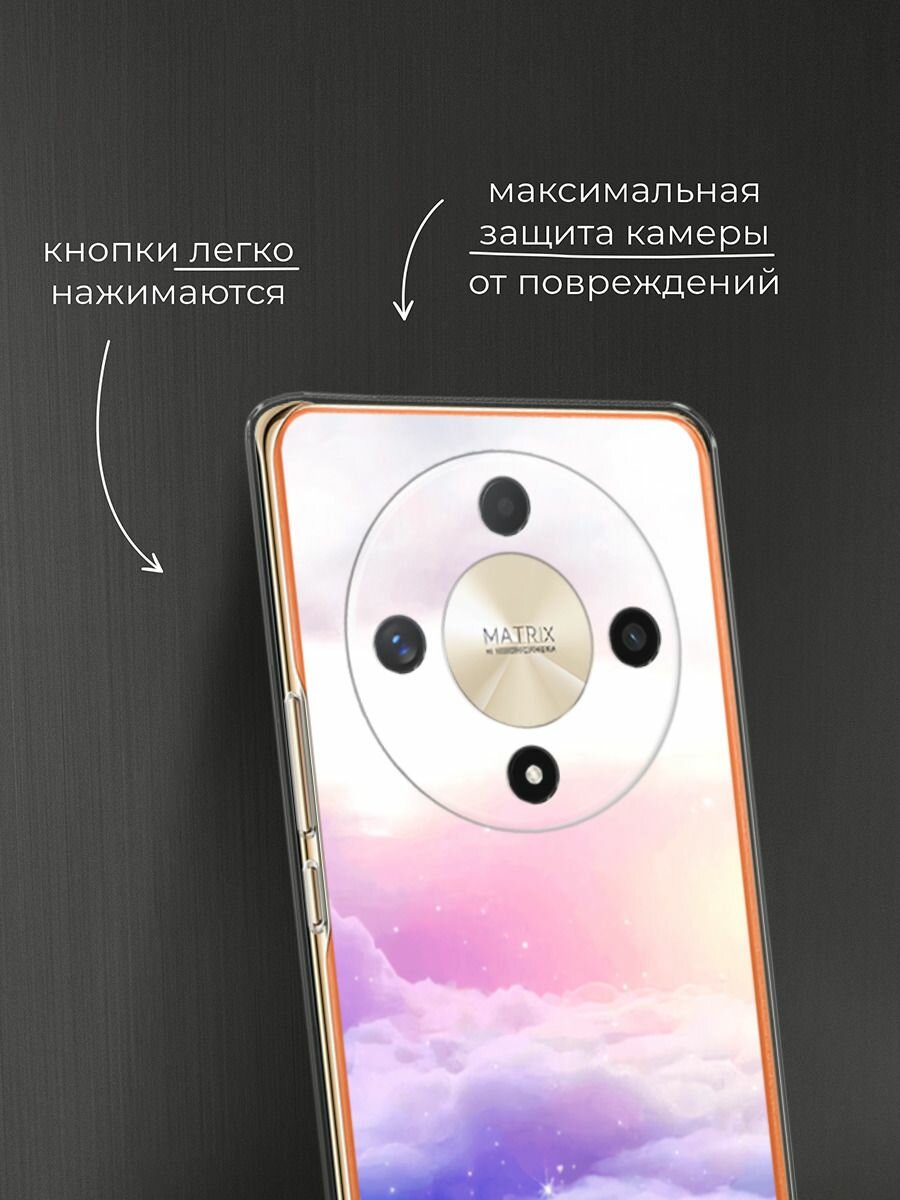 Силиконовый чехол на Honor X9b / Хонор X9B с принтом "Небеса" — фото 1