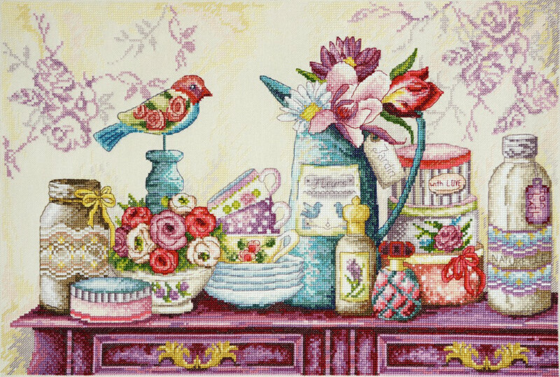 Набор для вышивания Марья Искусница "Шебби шик", Арт. 11.004.11