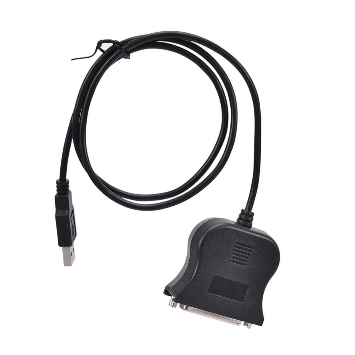 Кабель-конвертер USB 1.1 - DB25 Female Port Print Converter Cable LPT Двунаправленный параллельный кабель-адаптер 25-кон