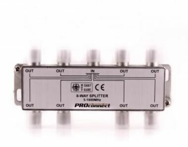 Делитель 1/8 TV (5-862МГц) SAH 812F