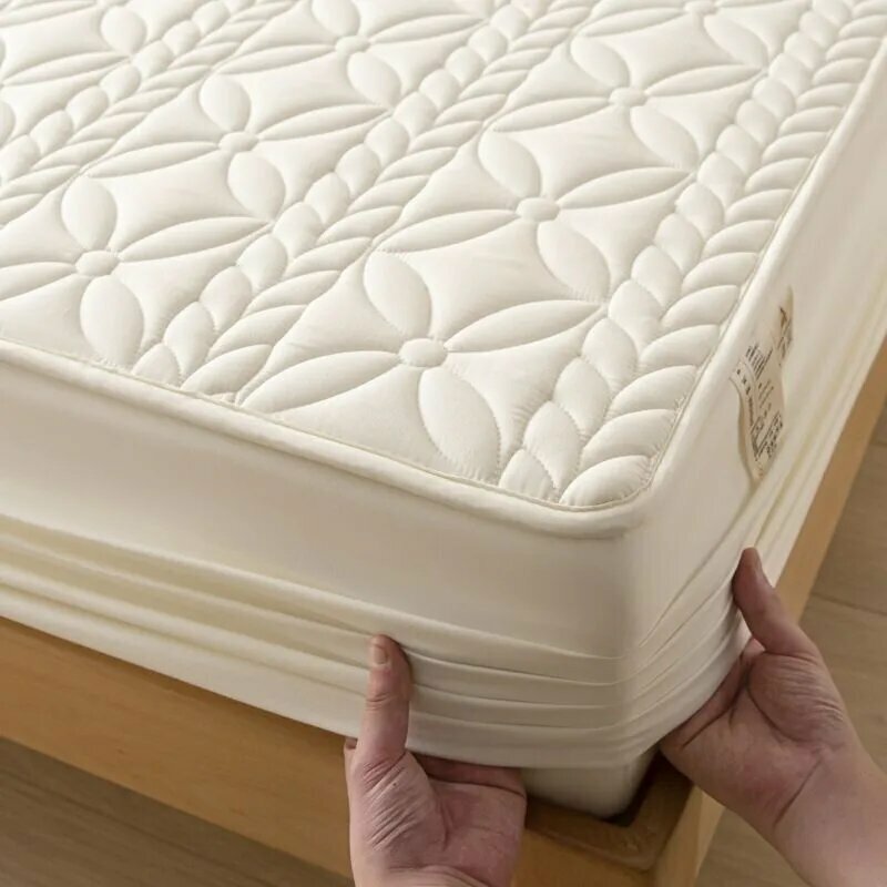 Наматрасник 200x220х30см белый