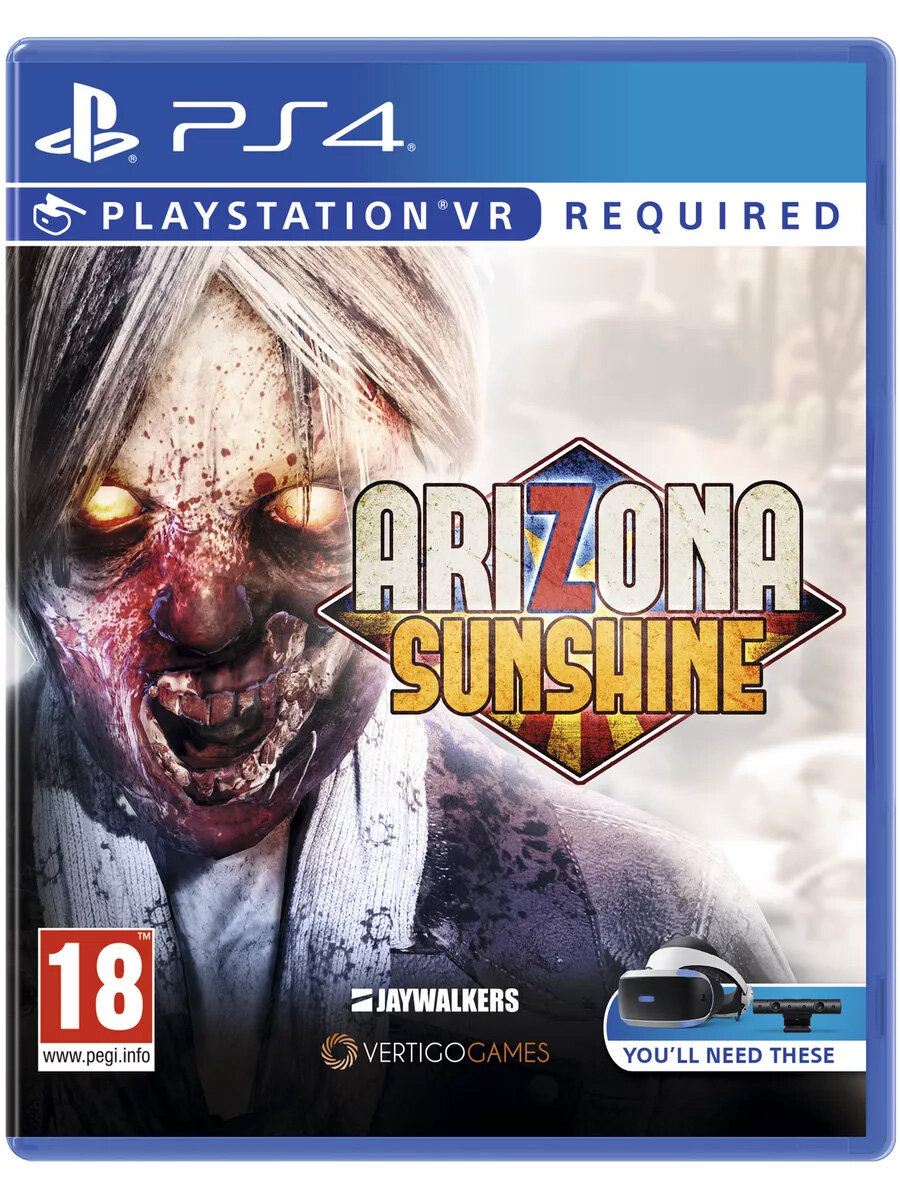 Игра Arizona Sunshine (только для PS VR) для PS4 (русская версия)