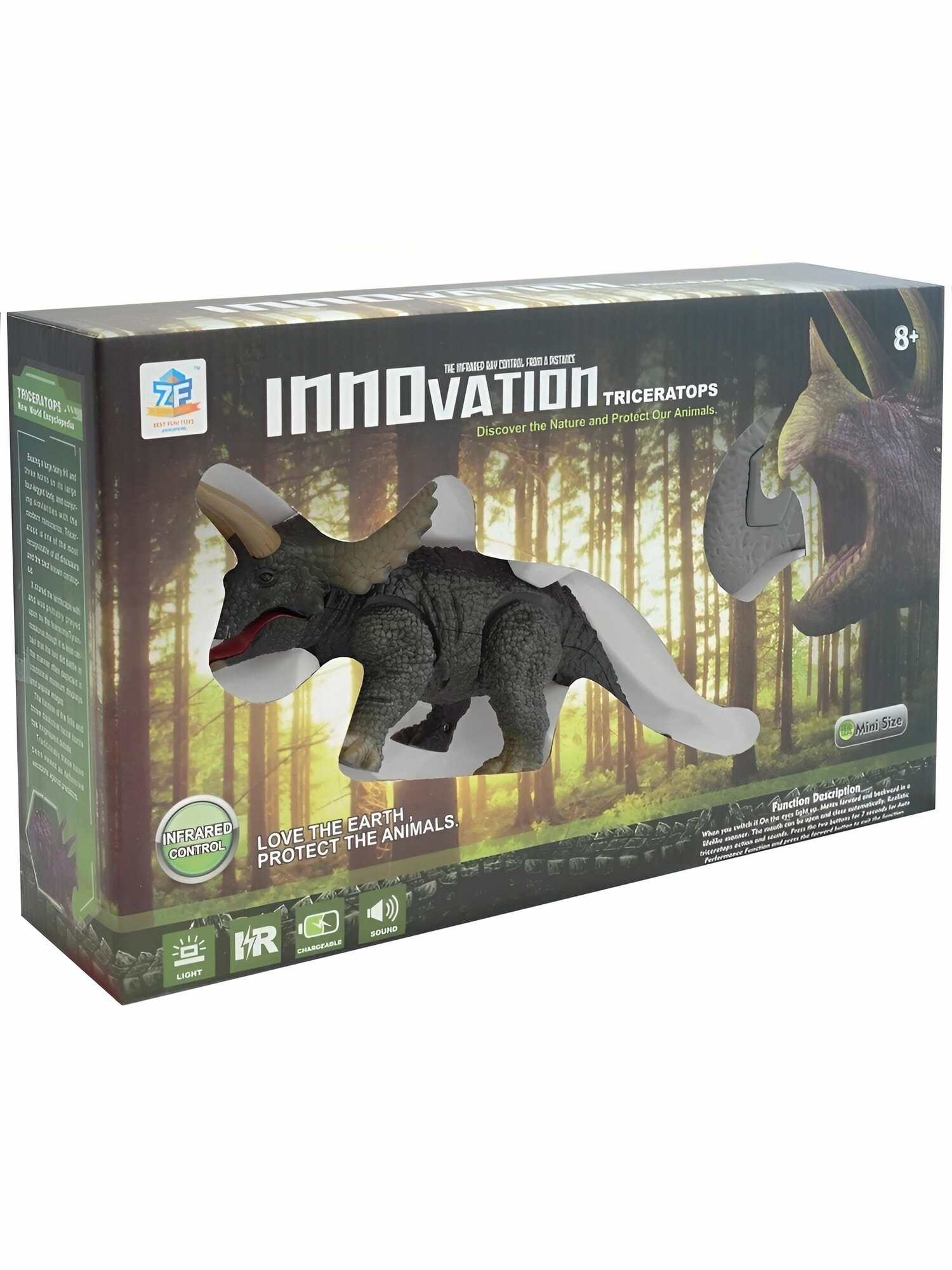 Innovation - Динозавр Triceratops на р/у