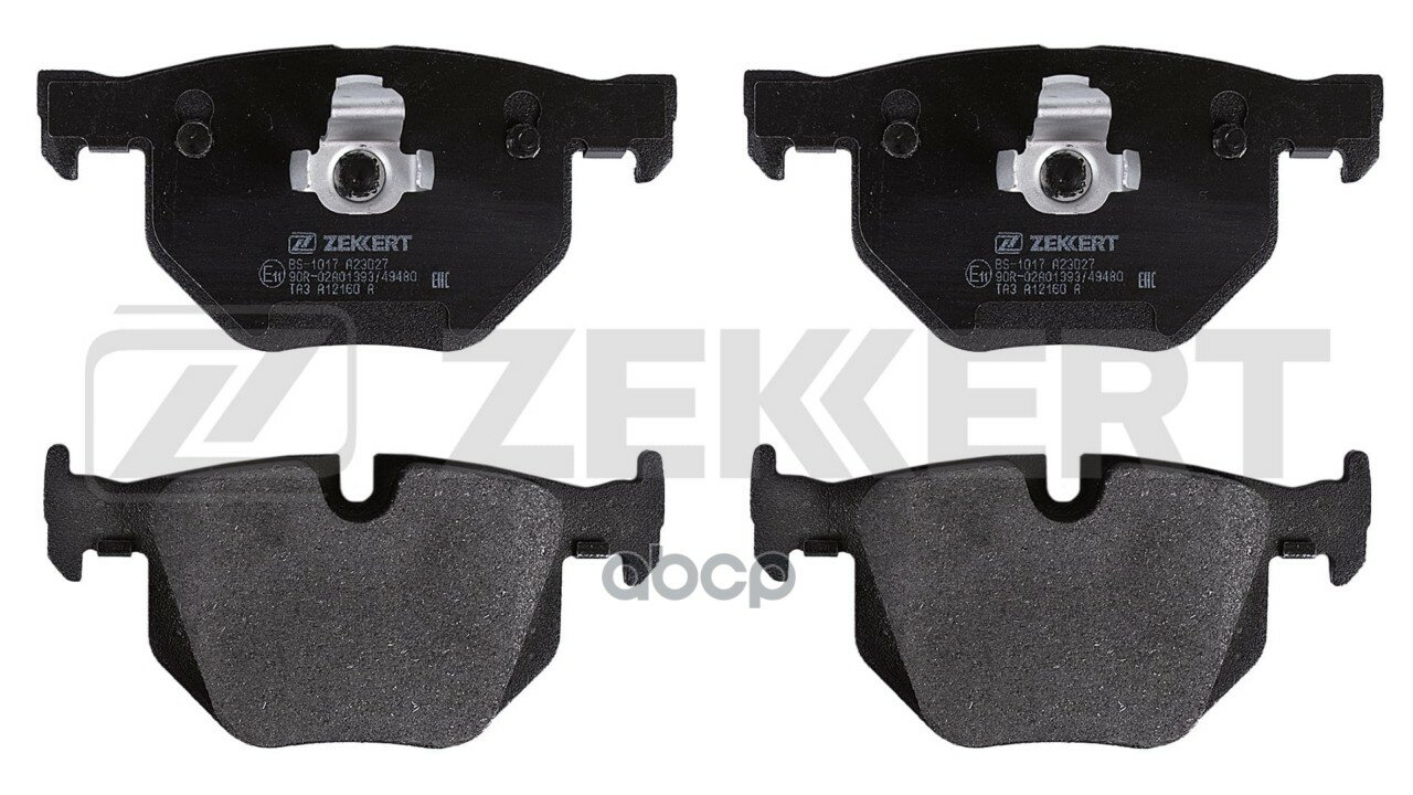 Колодки торм. диск. задн. BMW 5 (E60 E61) 03- 6 (E63 E64) 04- Zekkert арт. bs-1017