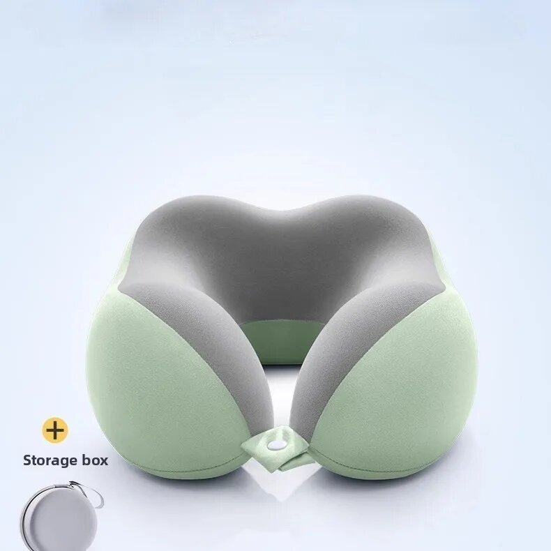 Подушка для шеи U-образная, Green