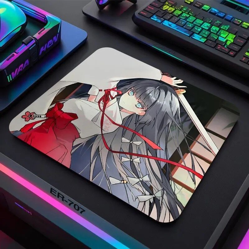Стеклянный игровой коврик для мыши Utopia Gaming Black Blade V1 Glass Pad, закалённый, для FPS-игр