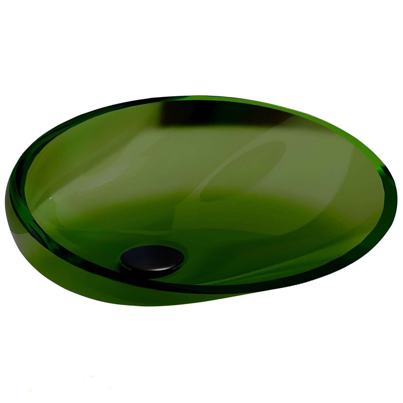 Раковина Abber Kristall 53,5x42,5 AT2812Emerald