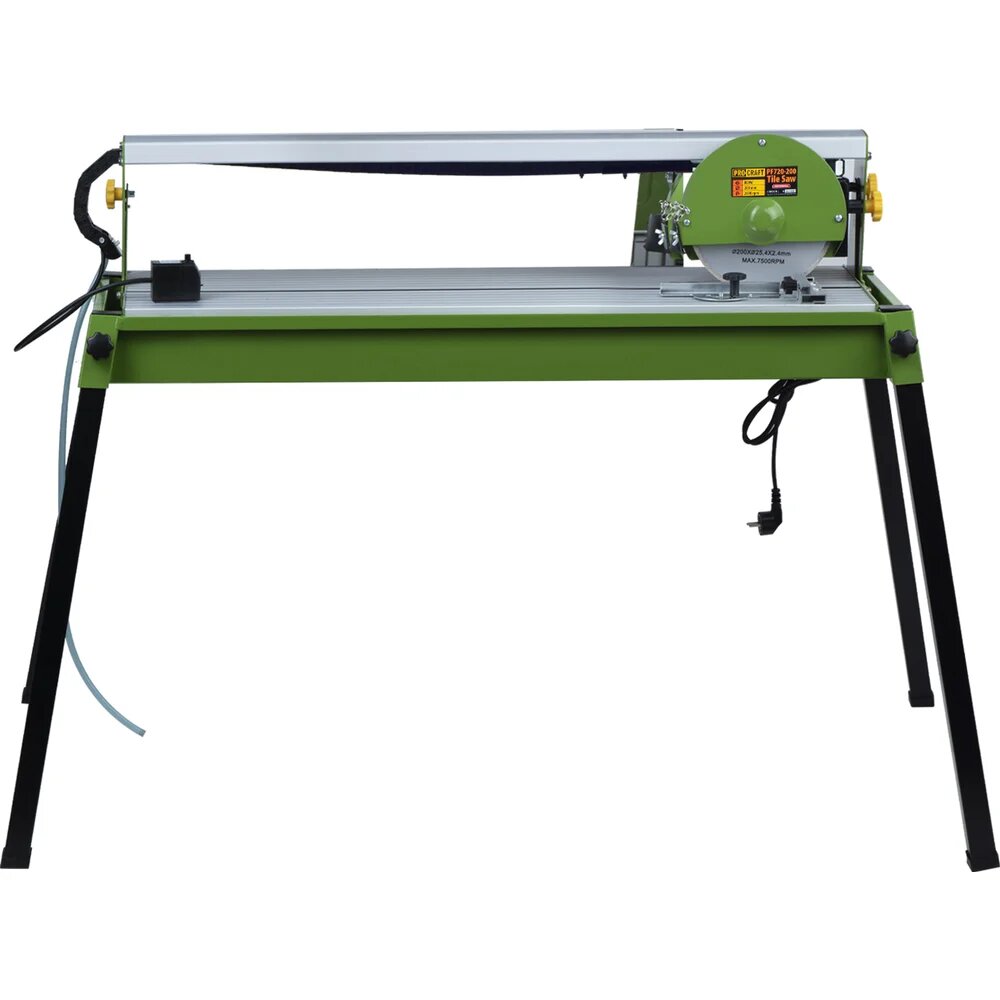 Плиткорез PROCRAFT /200 PF720 полупрофессиональный электрический резак для плитки с водяным охлаждением и диском