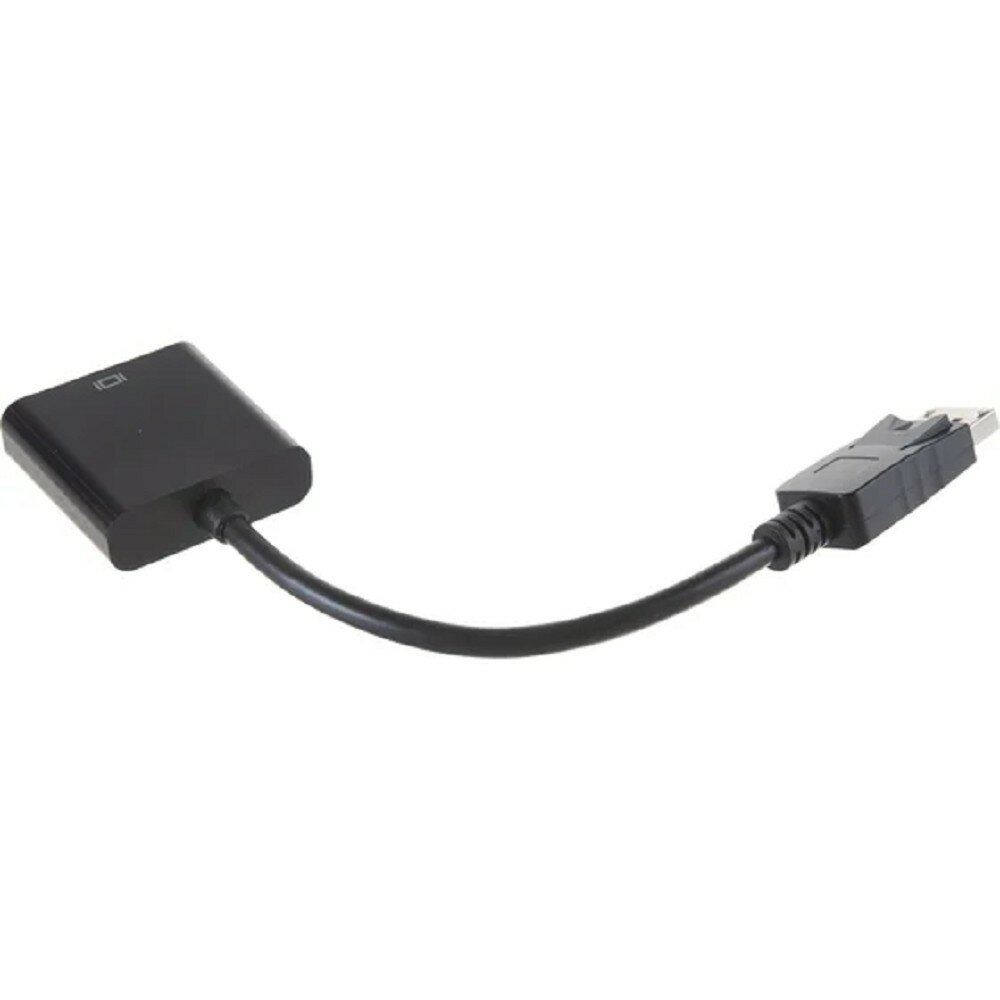 Gembird переходник Переходник DisplayPort - HDMI 20M 19F, пакет черный A-DPM-HDMIF-002
