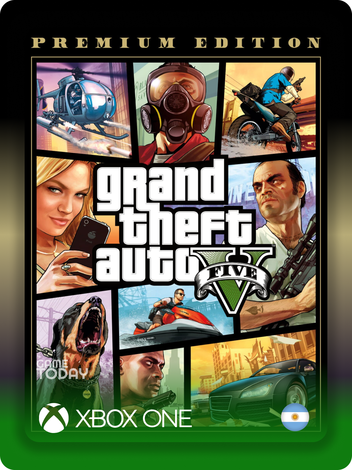 Grand Theft Auto V: Premium Online Edition | Игра для Xbox One | Ключ | Регион активации Аргентина