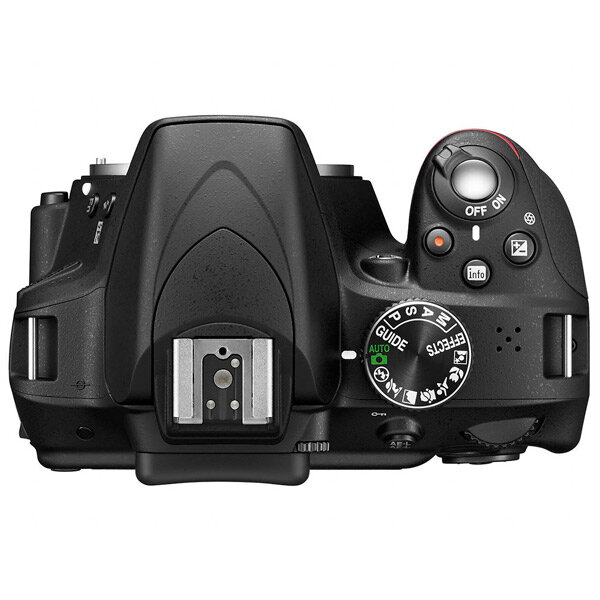 Зеркальный фотоаппарат Nikon D3300 Kit AF-S 18-55mm VR, черный — фото 1