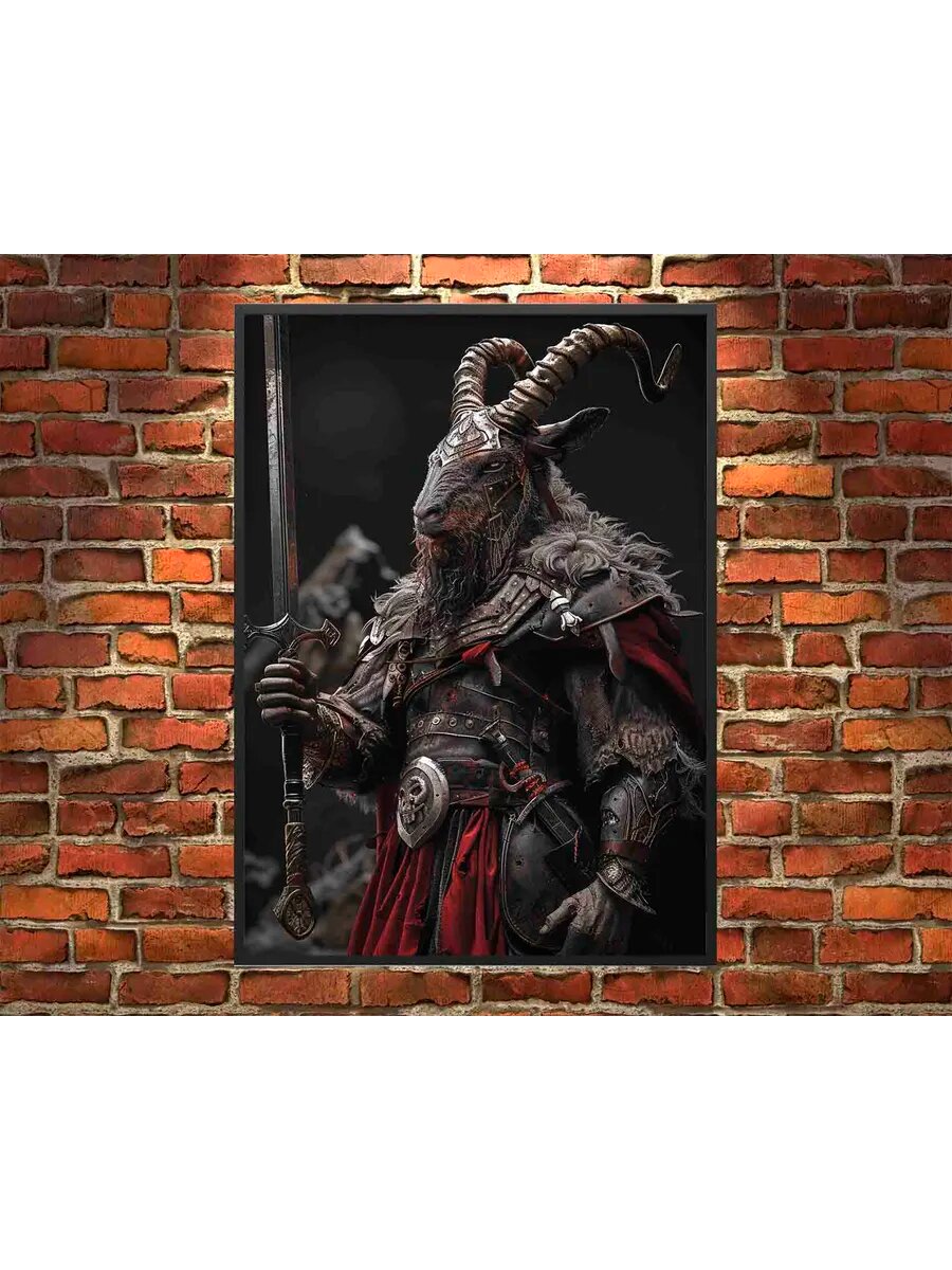 Животное-гладиатор Мархор 1, Плакат 30x42см