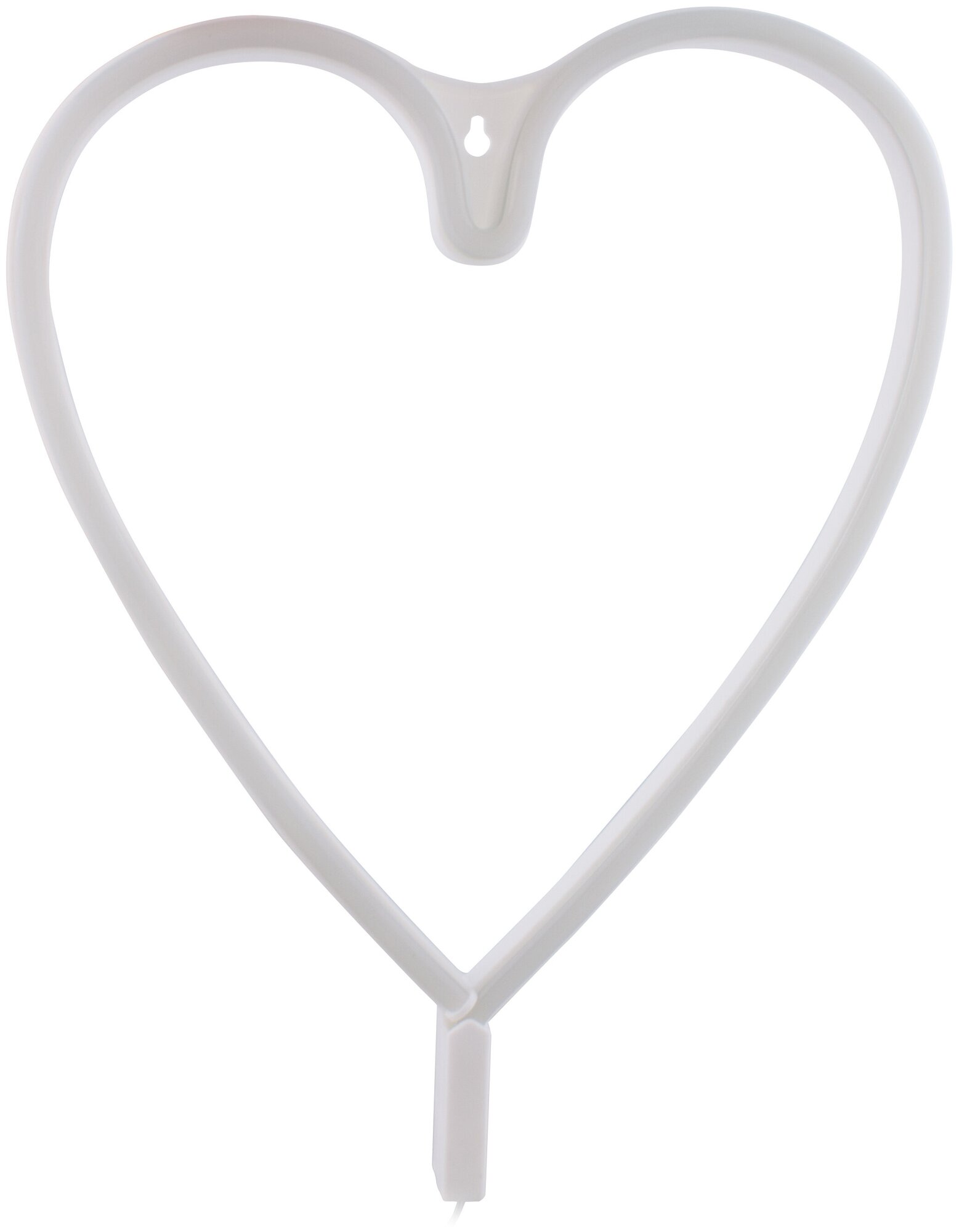 Ночник старт Пылающее сердце светодиодный, цвет арматуры: белый