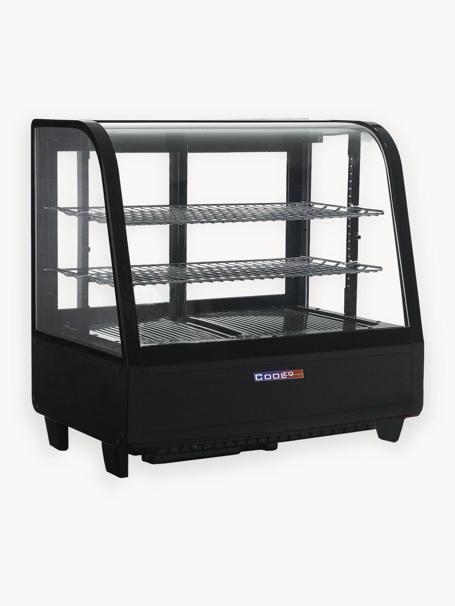 Витрина холодильная Cooleq CW-100, LED-подсветка, общий объем 100л