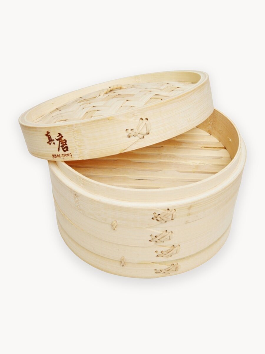 Пароварка бамбуковая Real Tang Steamer 2 яруса 15 см