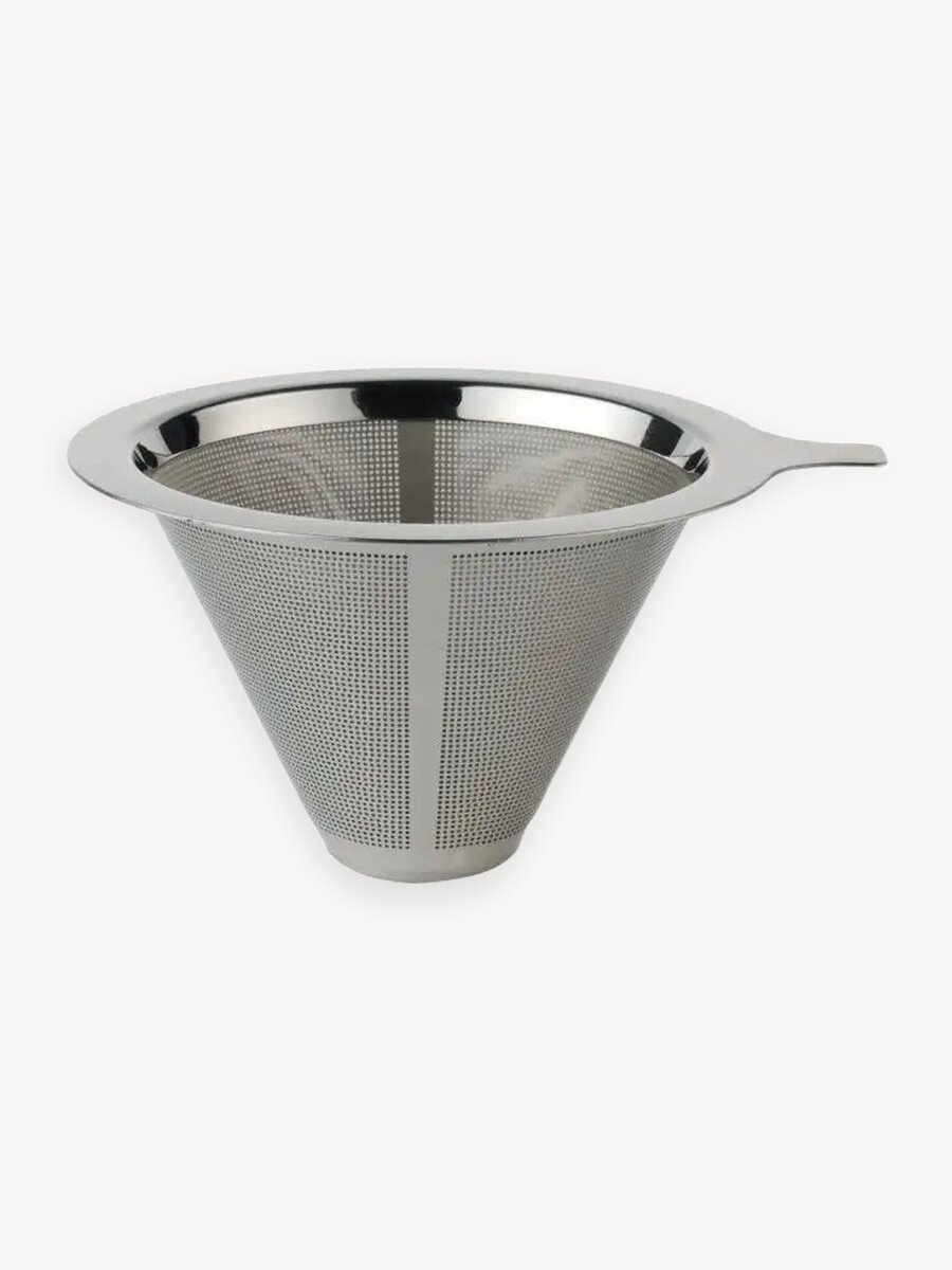 Сито для заварки чая кофе 10.3*6.2 см металлическое дриппер